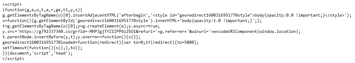 Geo Redirect Docs